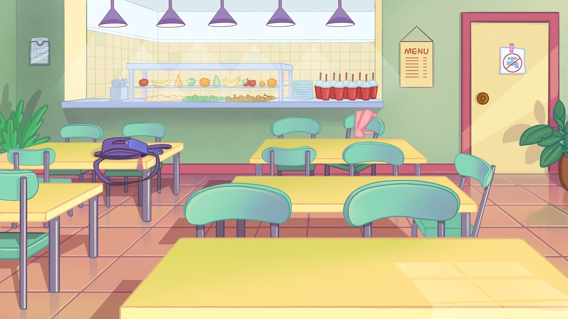 ArtStation - School background