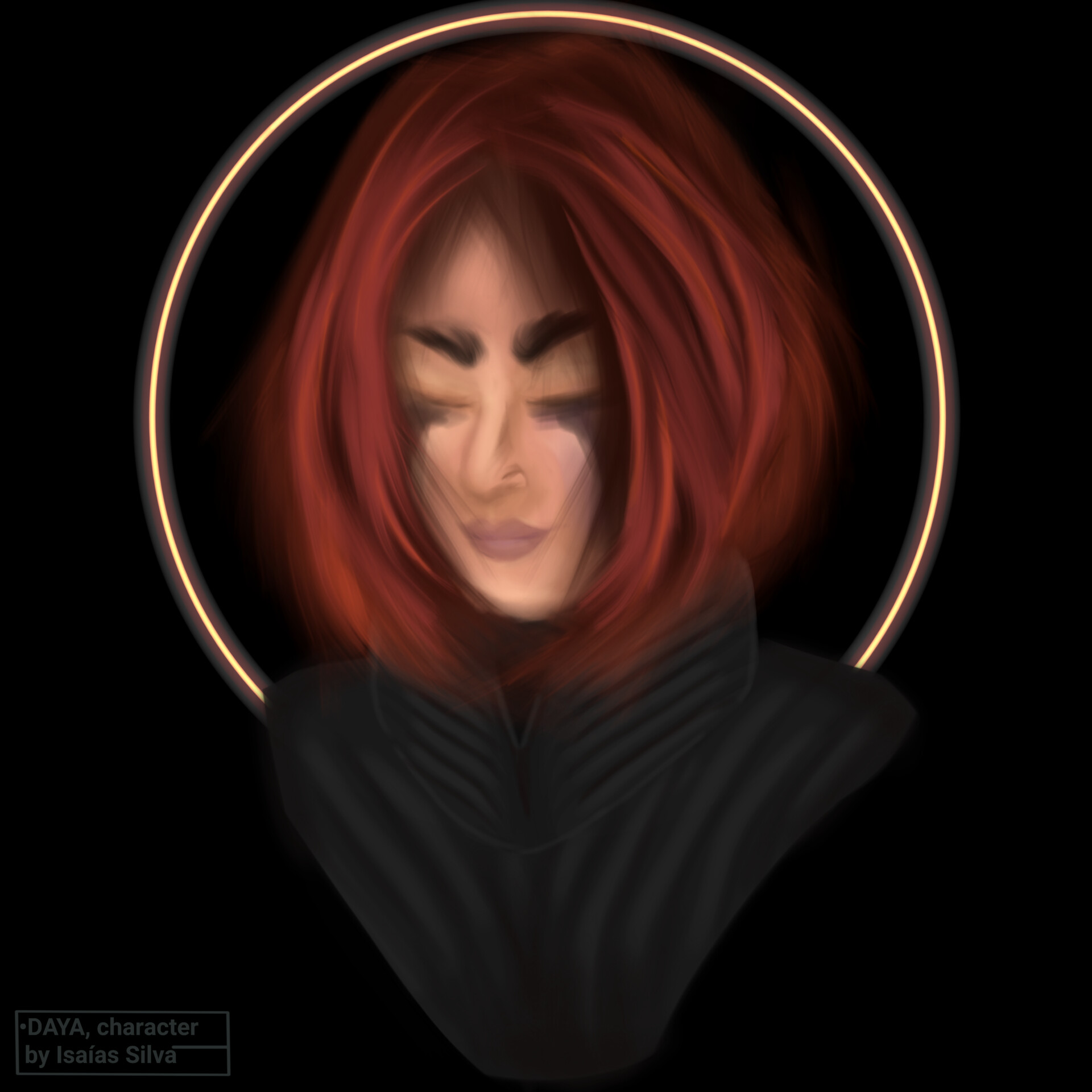 ArtStation - Daya, in a younger version