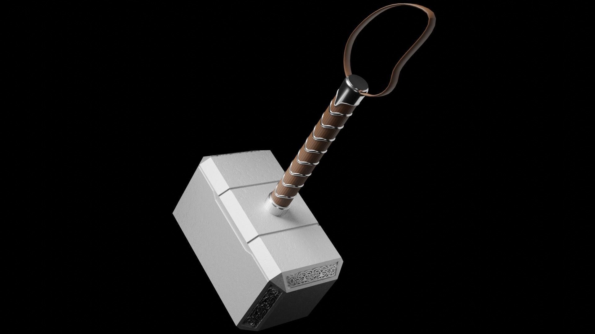 ArtStation - Thor Hammer (Mjolnir)