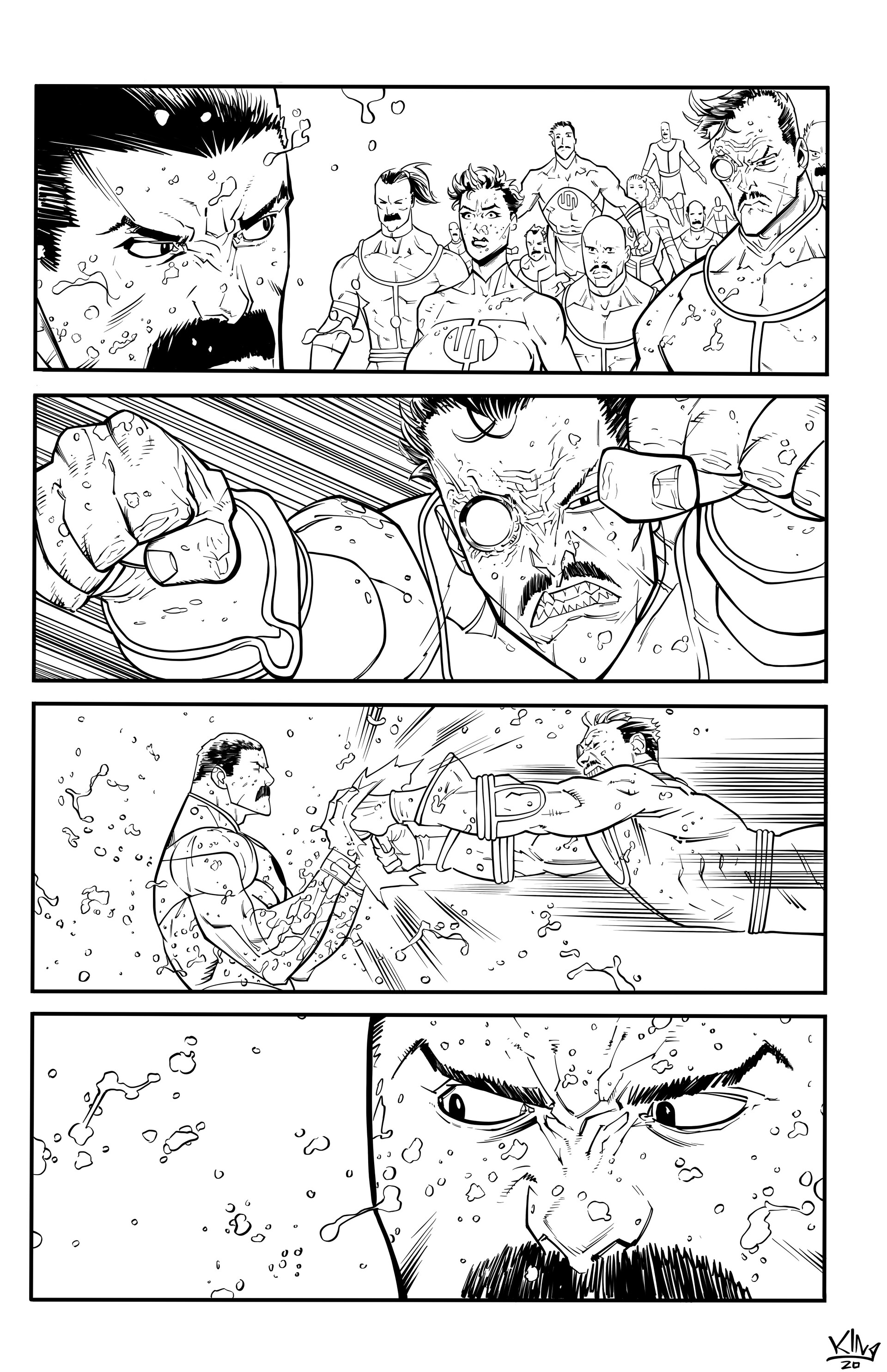 ArtStation - Invincible interiors over Ottley