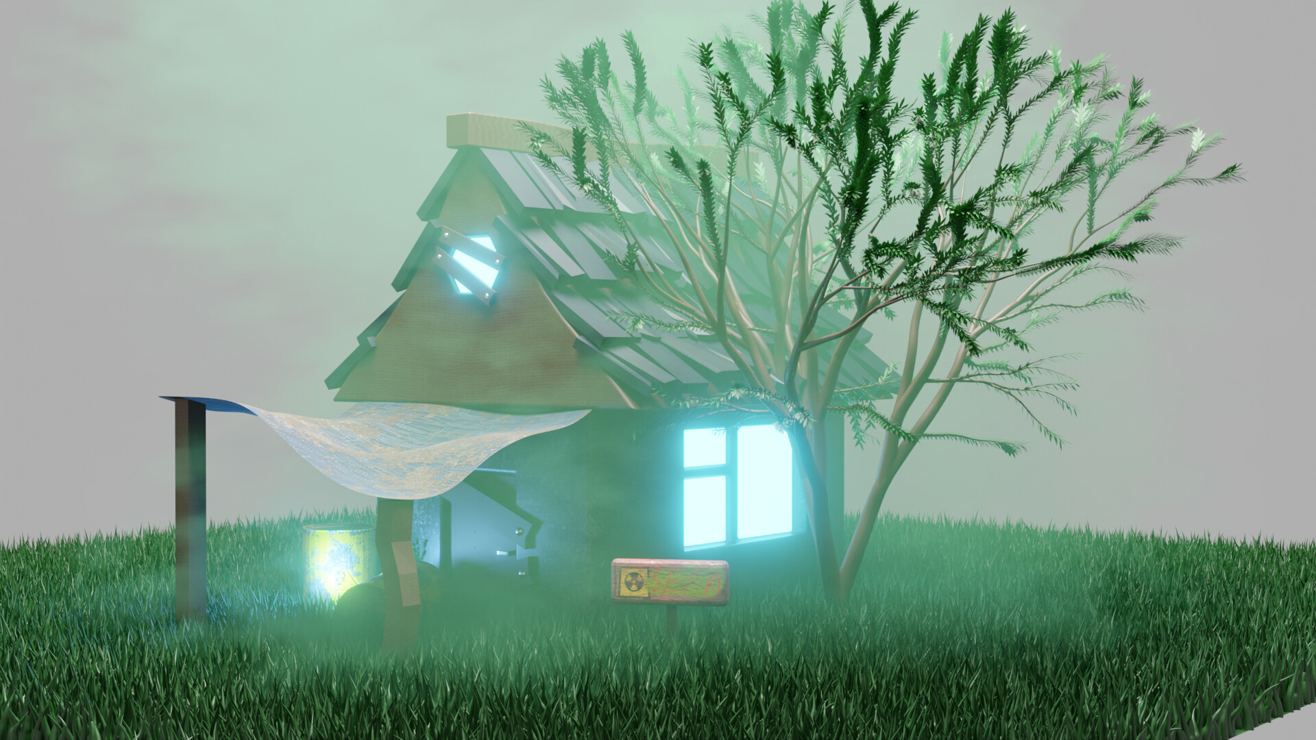 ArtStation - Toxic house