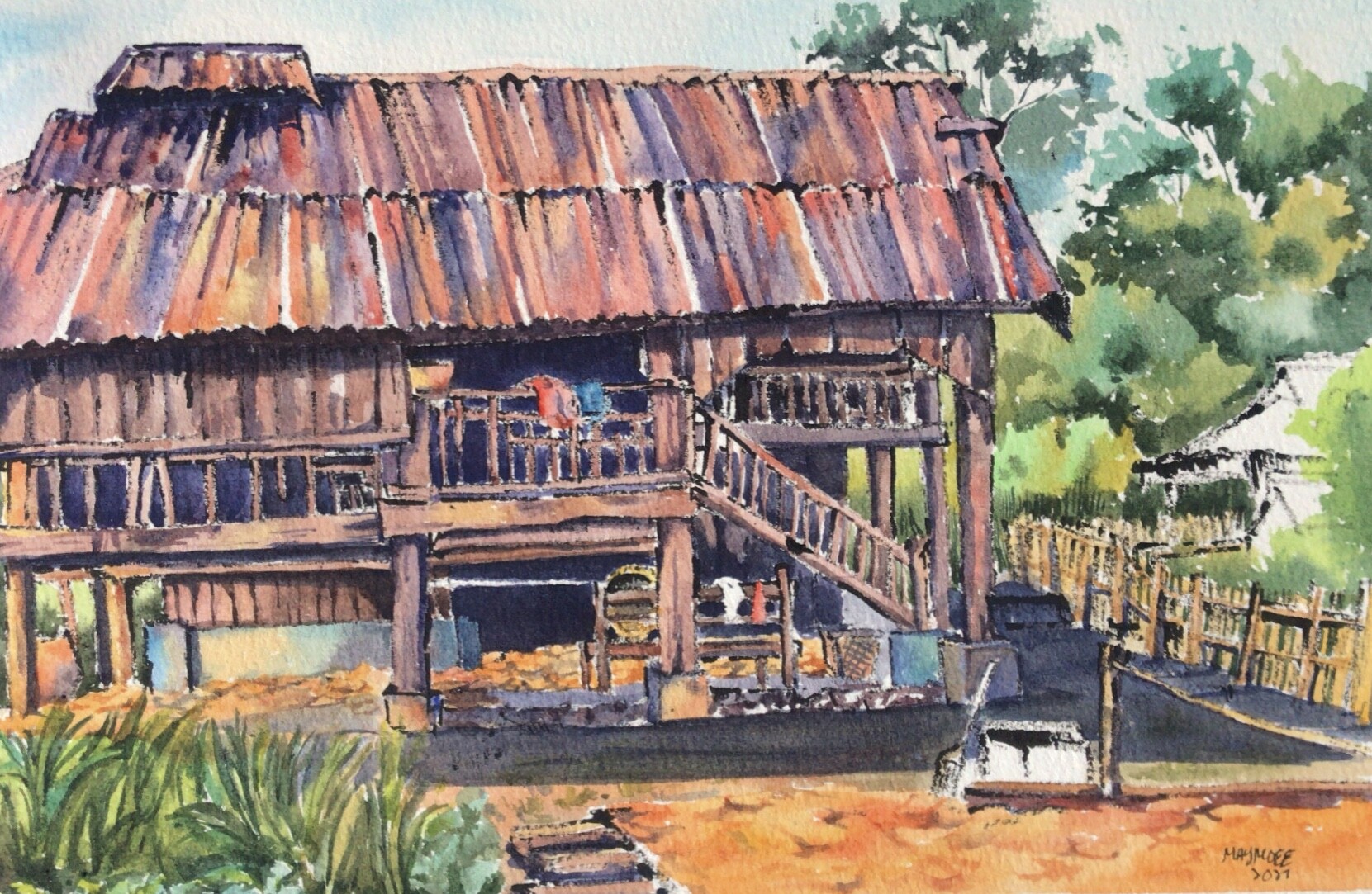 ArtStation - Rural life 🌳🌽