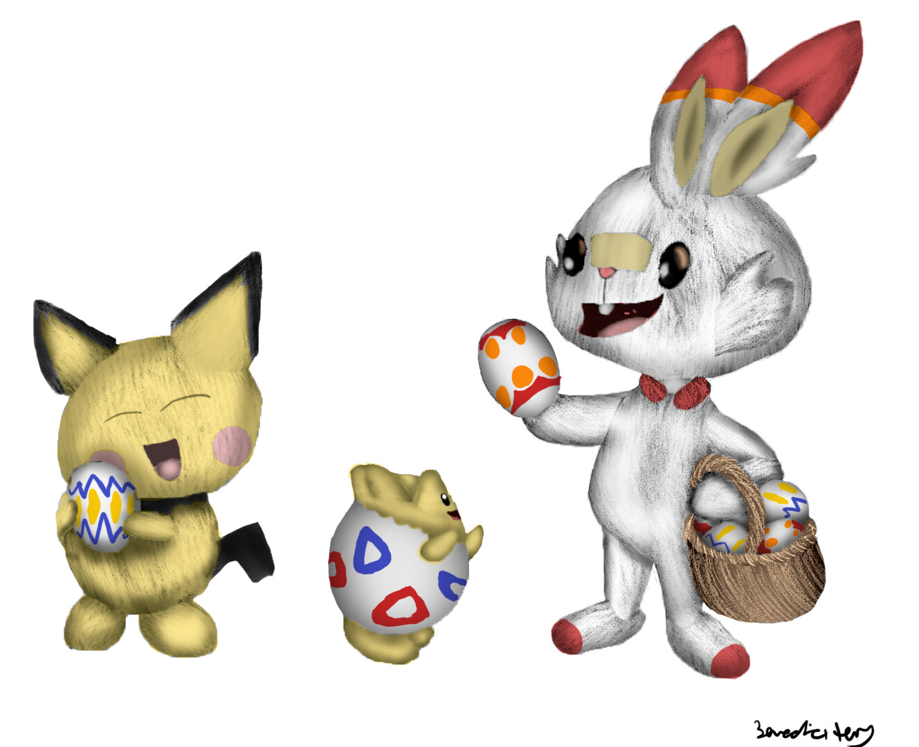 ArtStation - The Easter Scorbunny