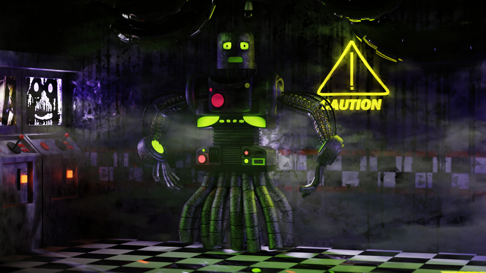 ArtStation - The Desolate Hope Strange Robot almost final render