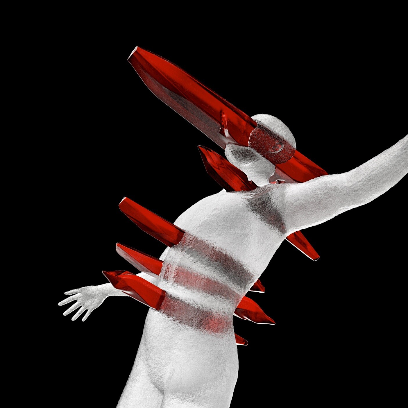 Daniel Wells - Abstract ice sculpture