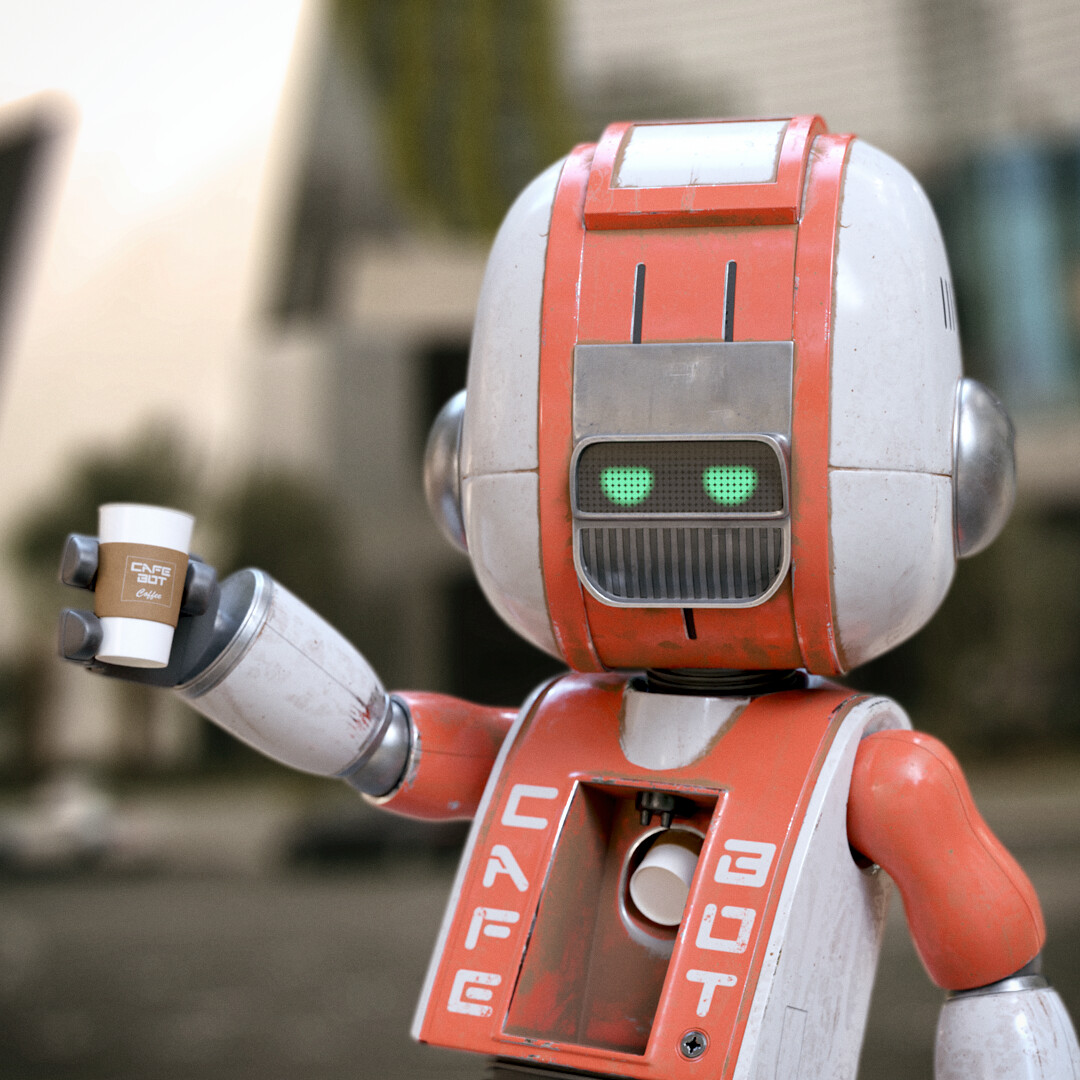 ArtStation - CAFE BOT