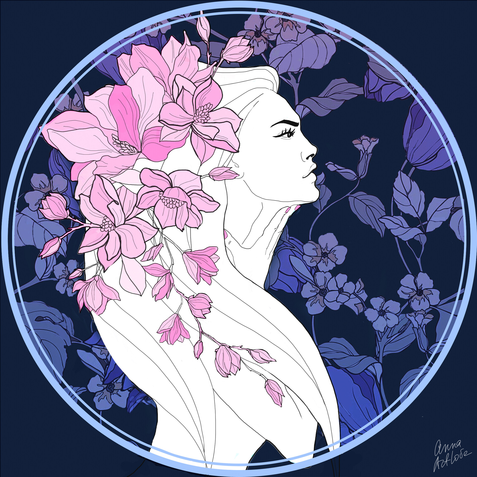 ArtStation - Spring Girl