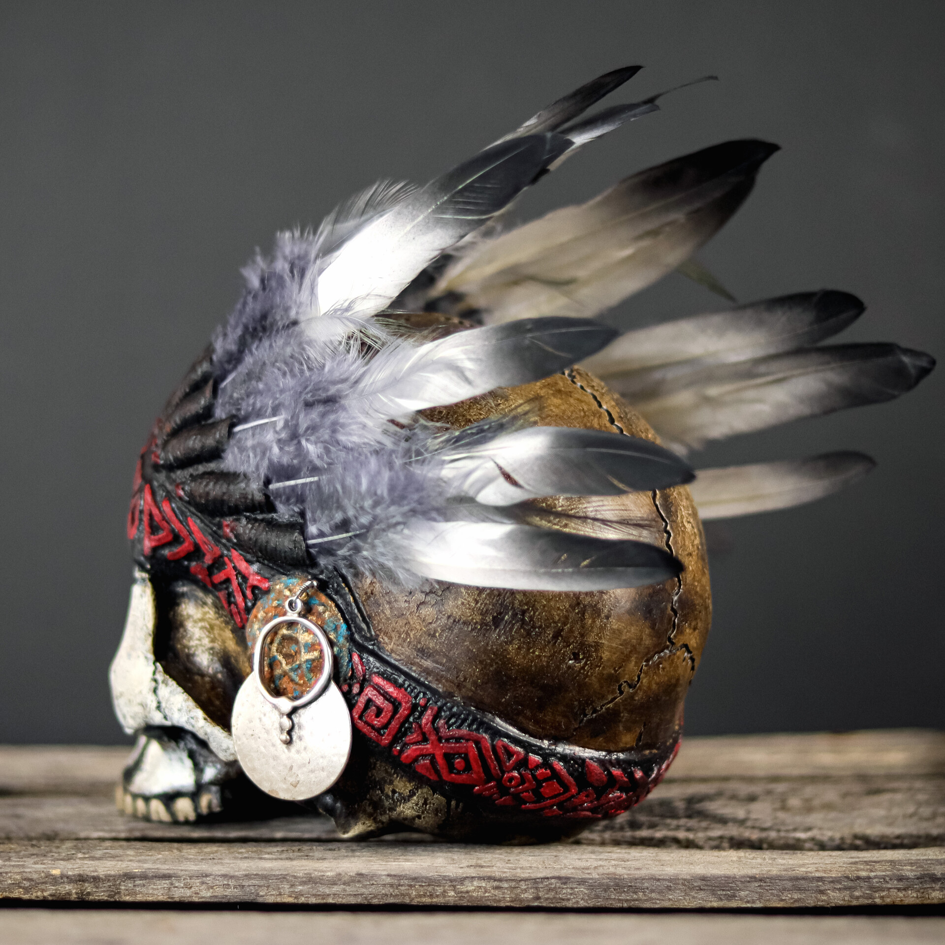 ElearWorks - Calian "The Warrior of Life" - Native American Skull