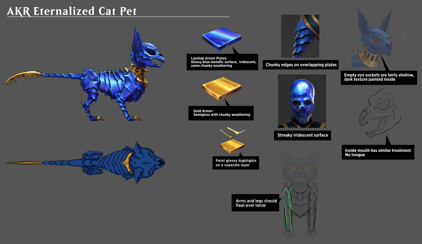 ArtStation - Amon-Cat Pet Concept for MTG: Arena