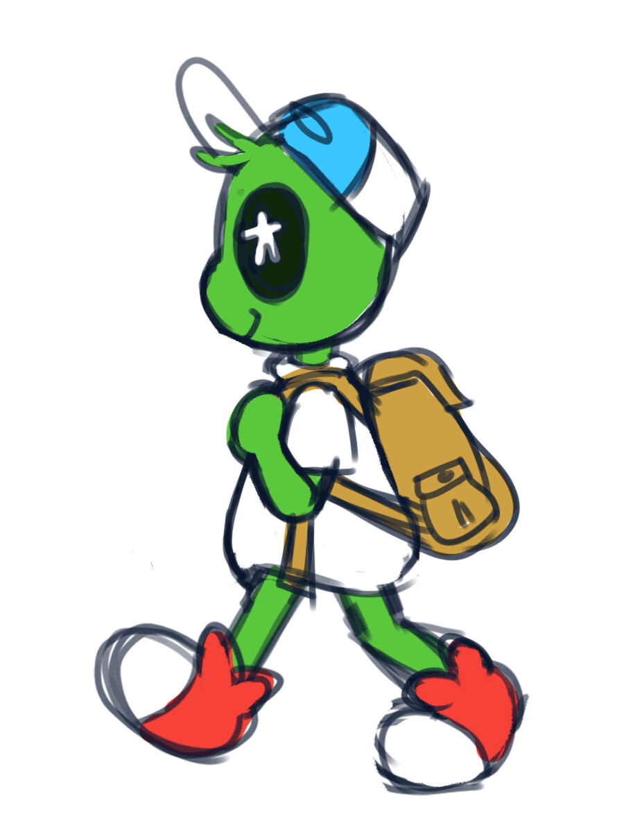 ArtStation - Alien Walkcycle (2019)