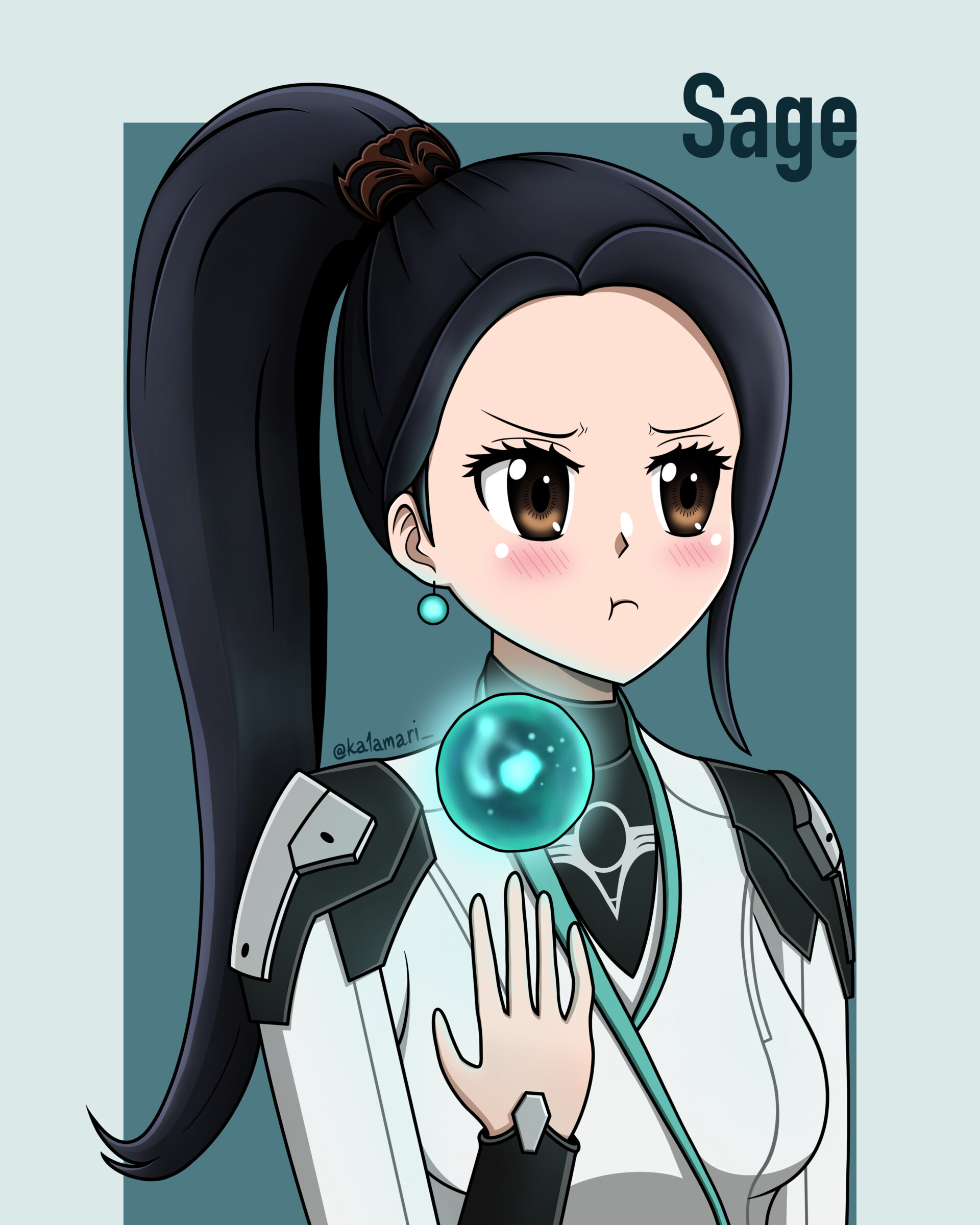 ArtStation - Sage from Valorant