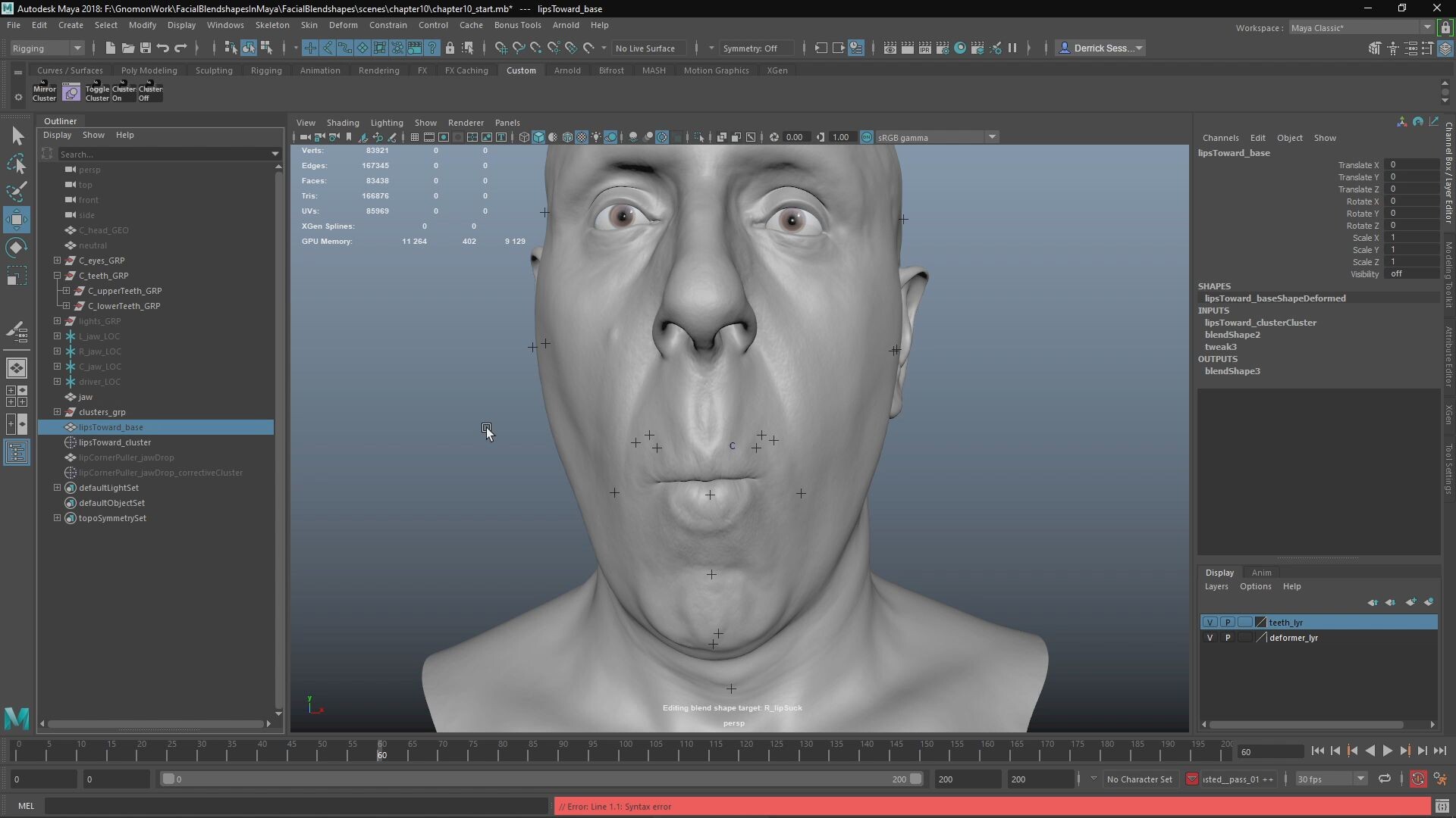 Derrick Sesson - Introduction to Creating Facial Blendshapes in Maya