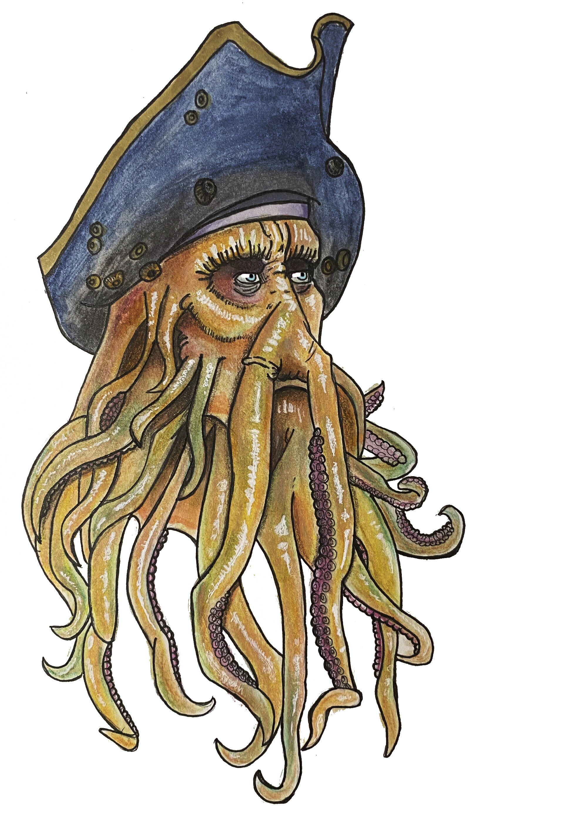 ArtStation - Davy Jones - Pirates of the Caribbean