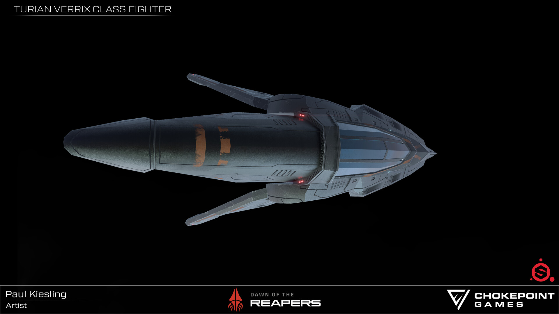 Paul Kiesling - Turian Verrix Class Fighter (Remaster)
