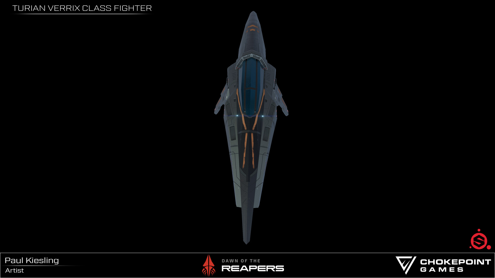 Paul Kiesling - Turian Verrix Class Fighter (Remaster)