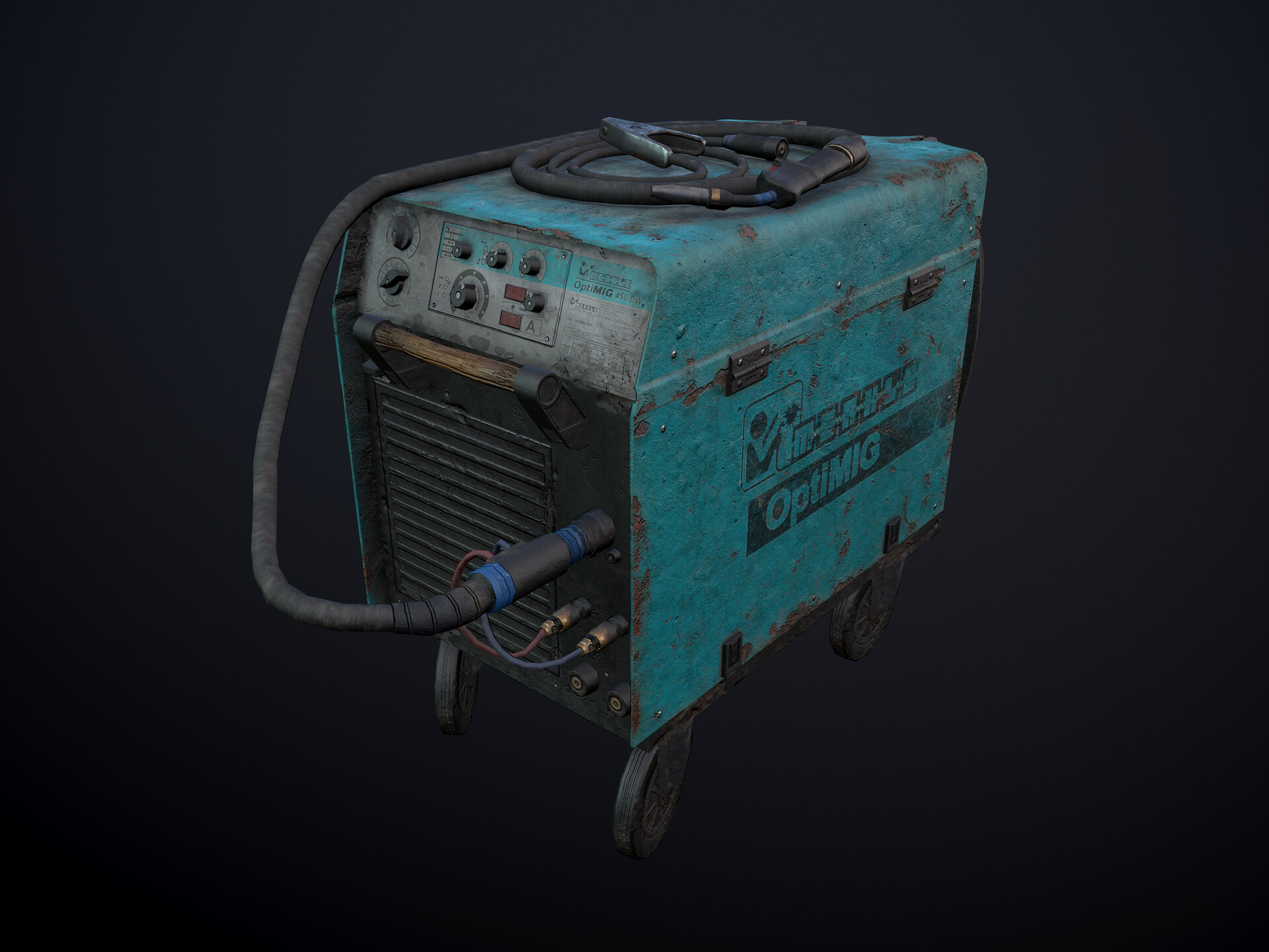 ArtStation - Old welding machine, Igor Shevchenko