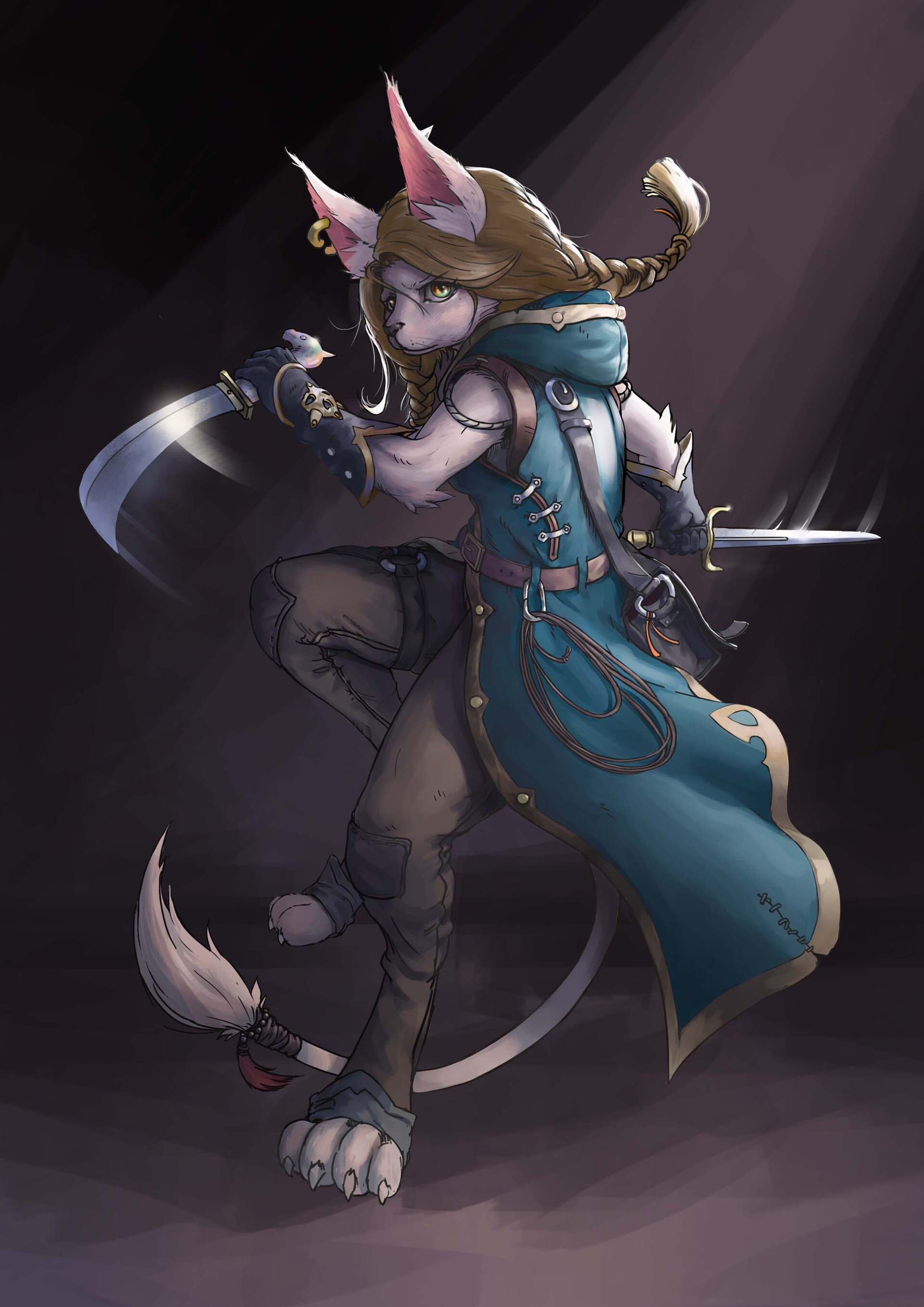 ArtStation - Tabaxi Rogue