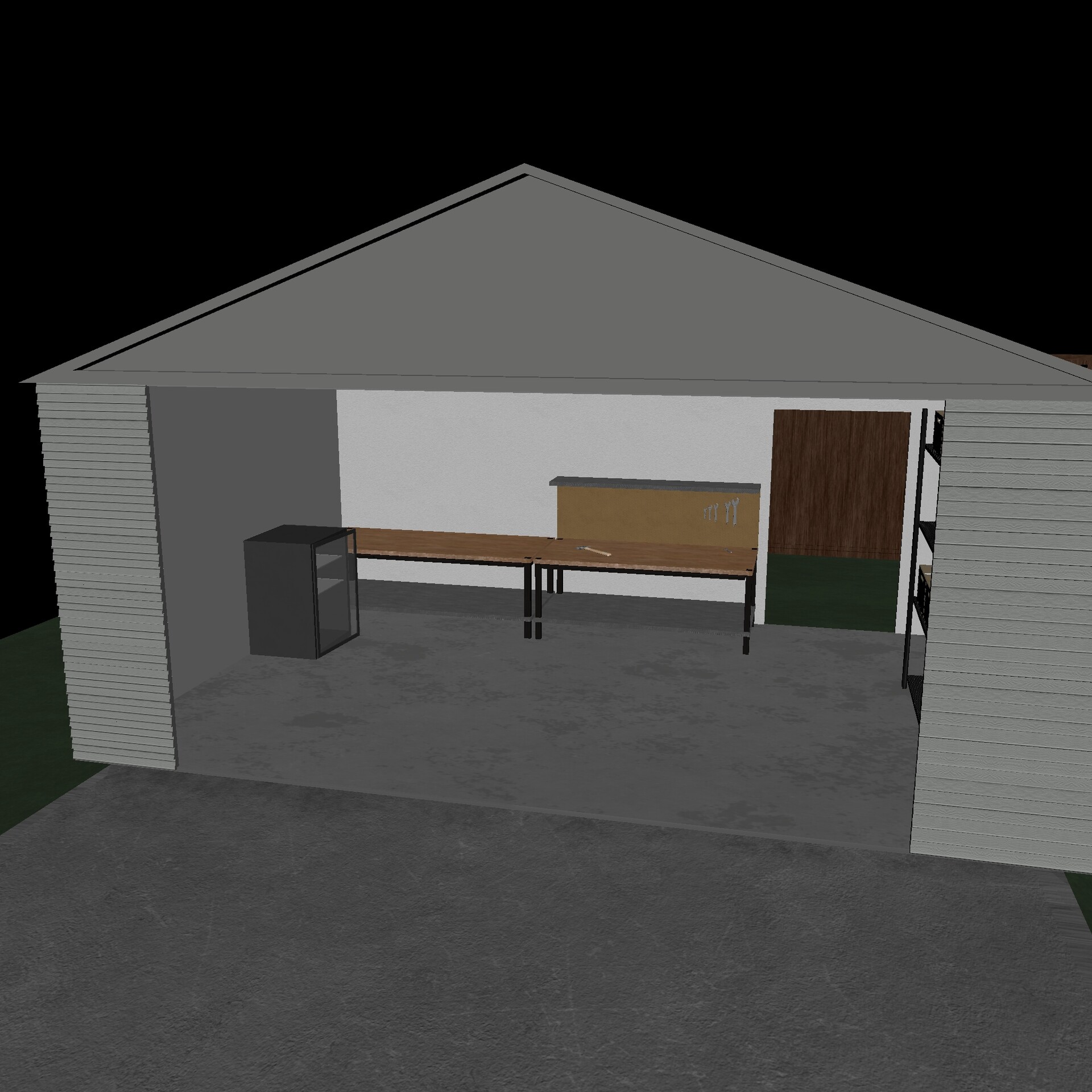 ArtStation - Garage Full Scene WIP