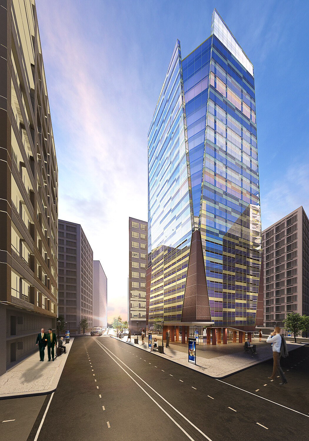 ArtStation - HIGH BUIDLING ARTWORK_Andy Visualization