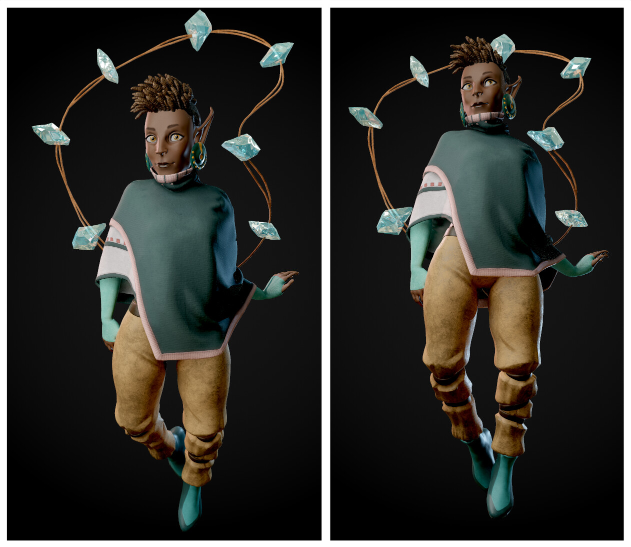 ArtStation - Character in pose