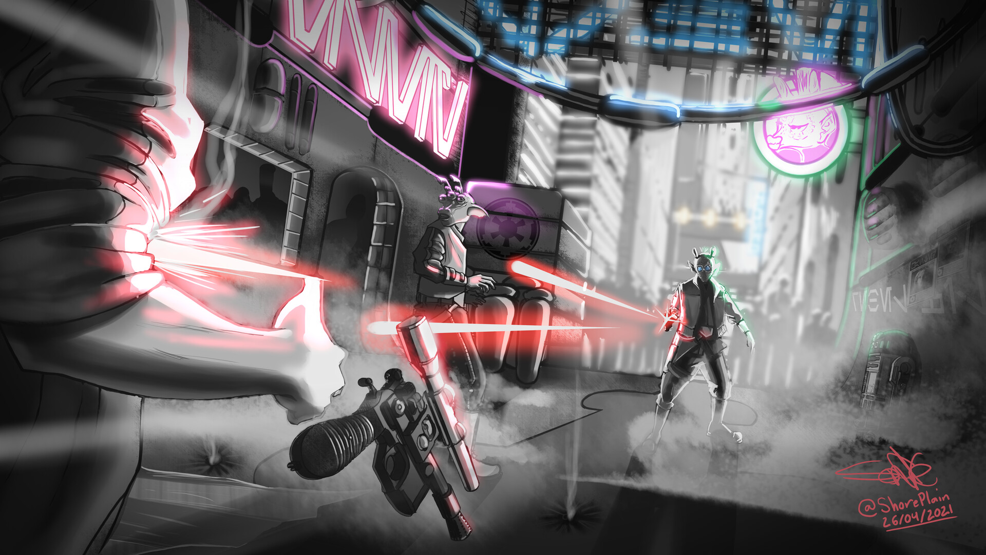 ArtStation - Greedo Shot First