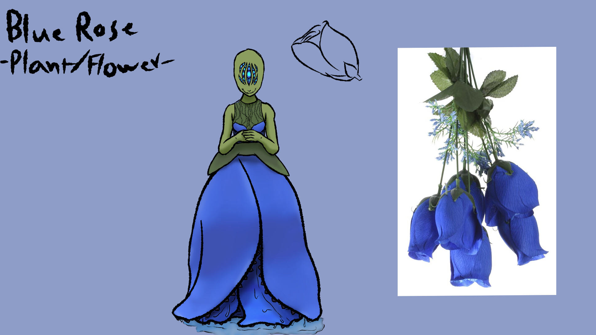 ArtStation - Blue Rose