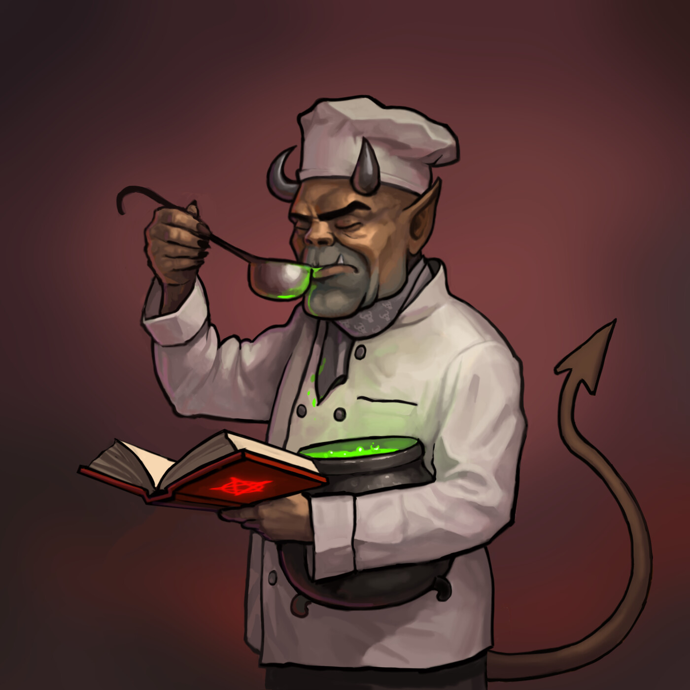 ArtStation - Demonic Chef