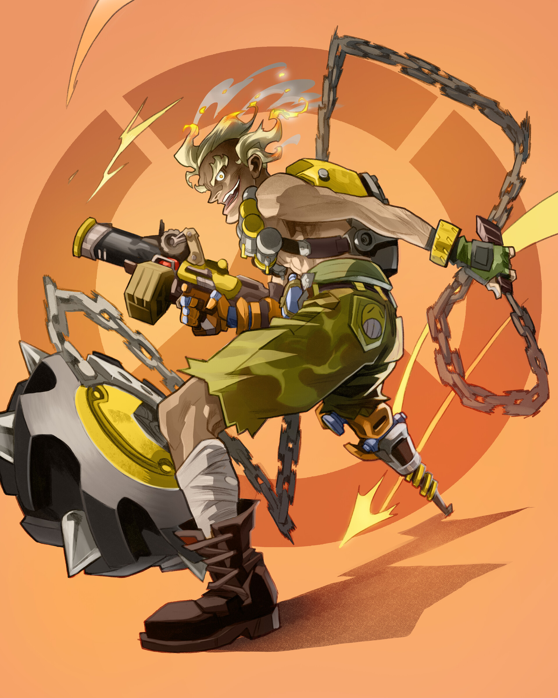 ArtStation - Overwatch - Junkrat