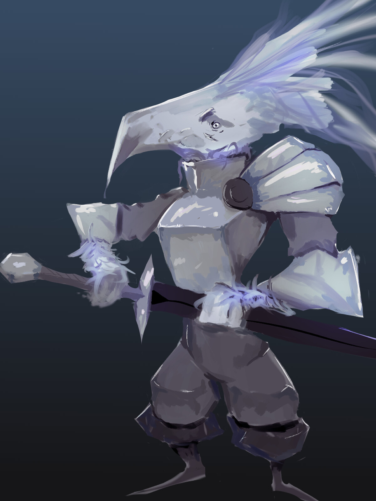 ArtStation - Bird Knight