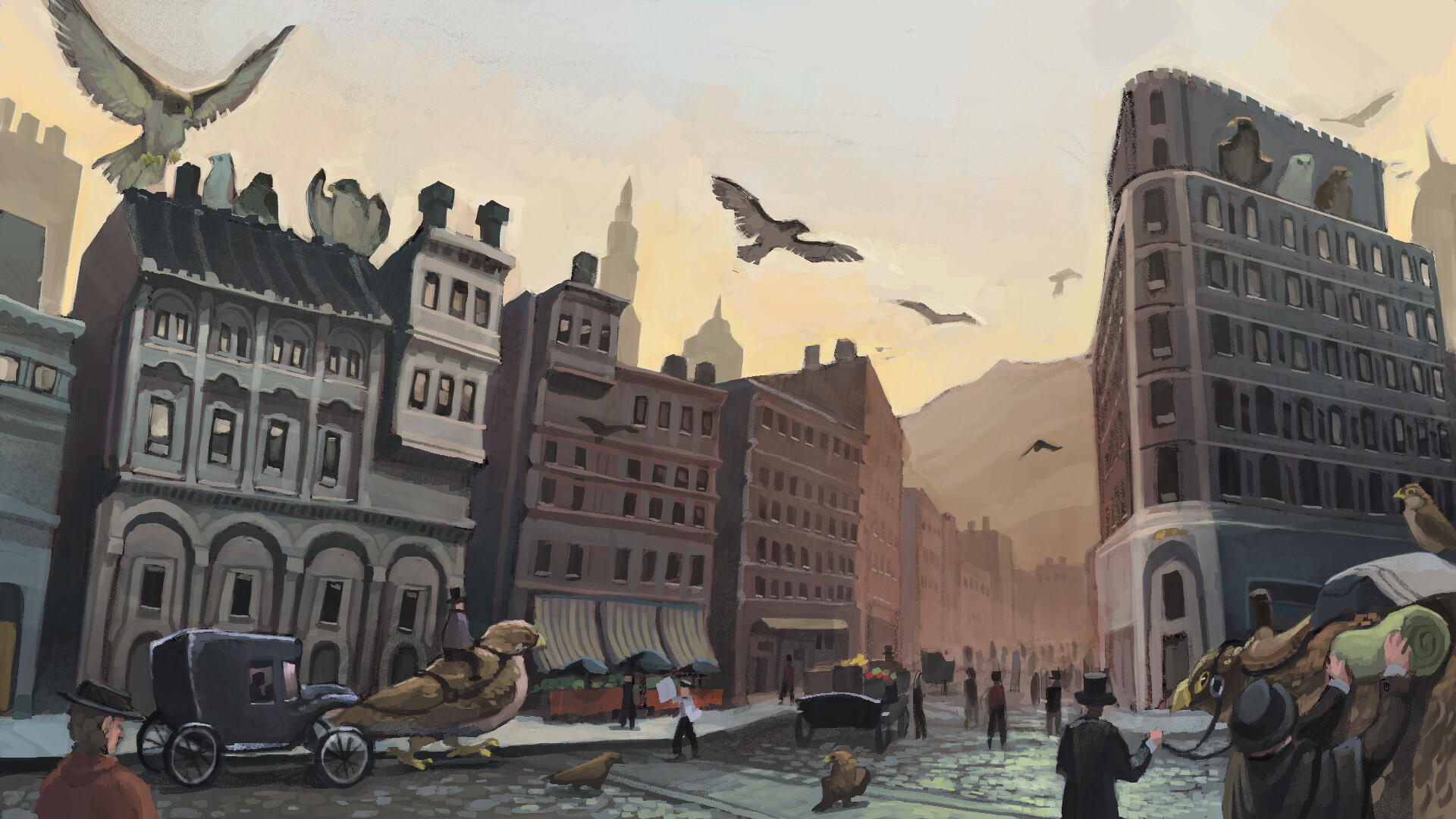 ArtStation - Volucris illustrations