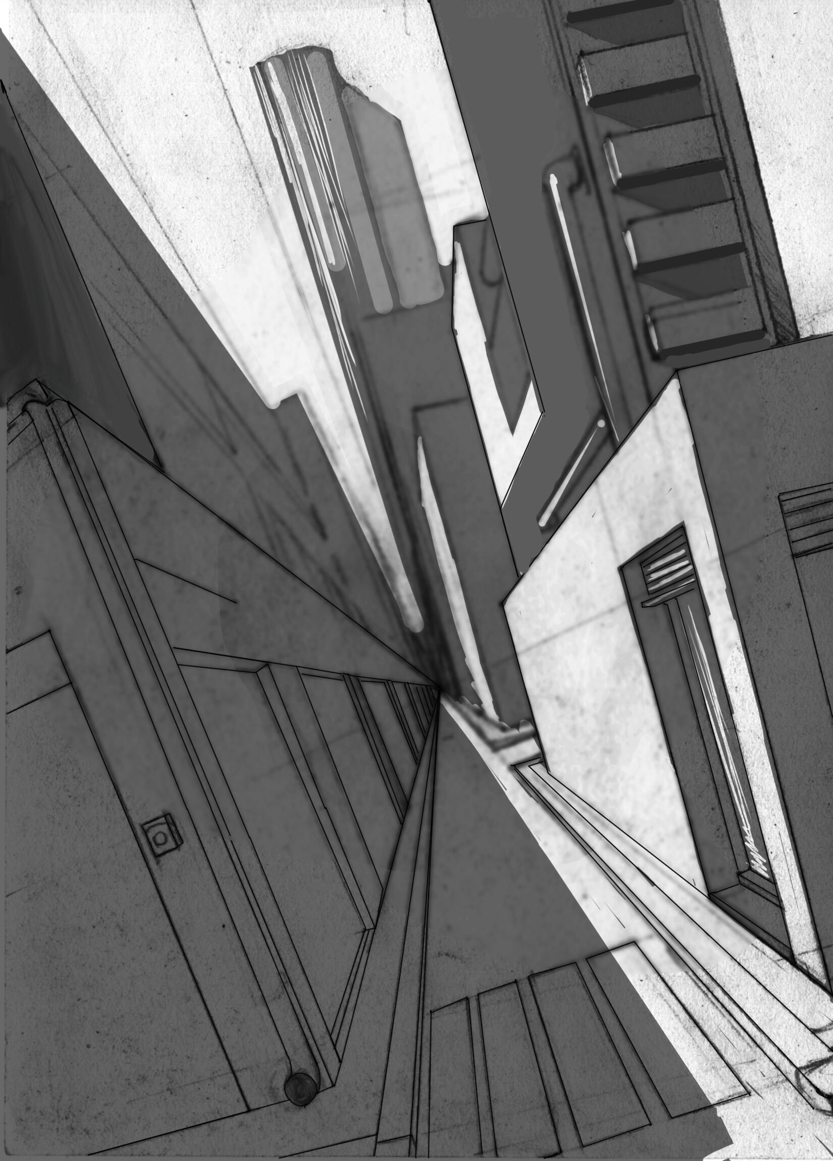 ArtStation - Perspectives - sketches