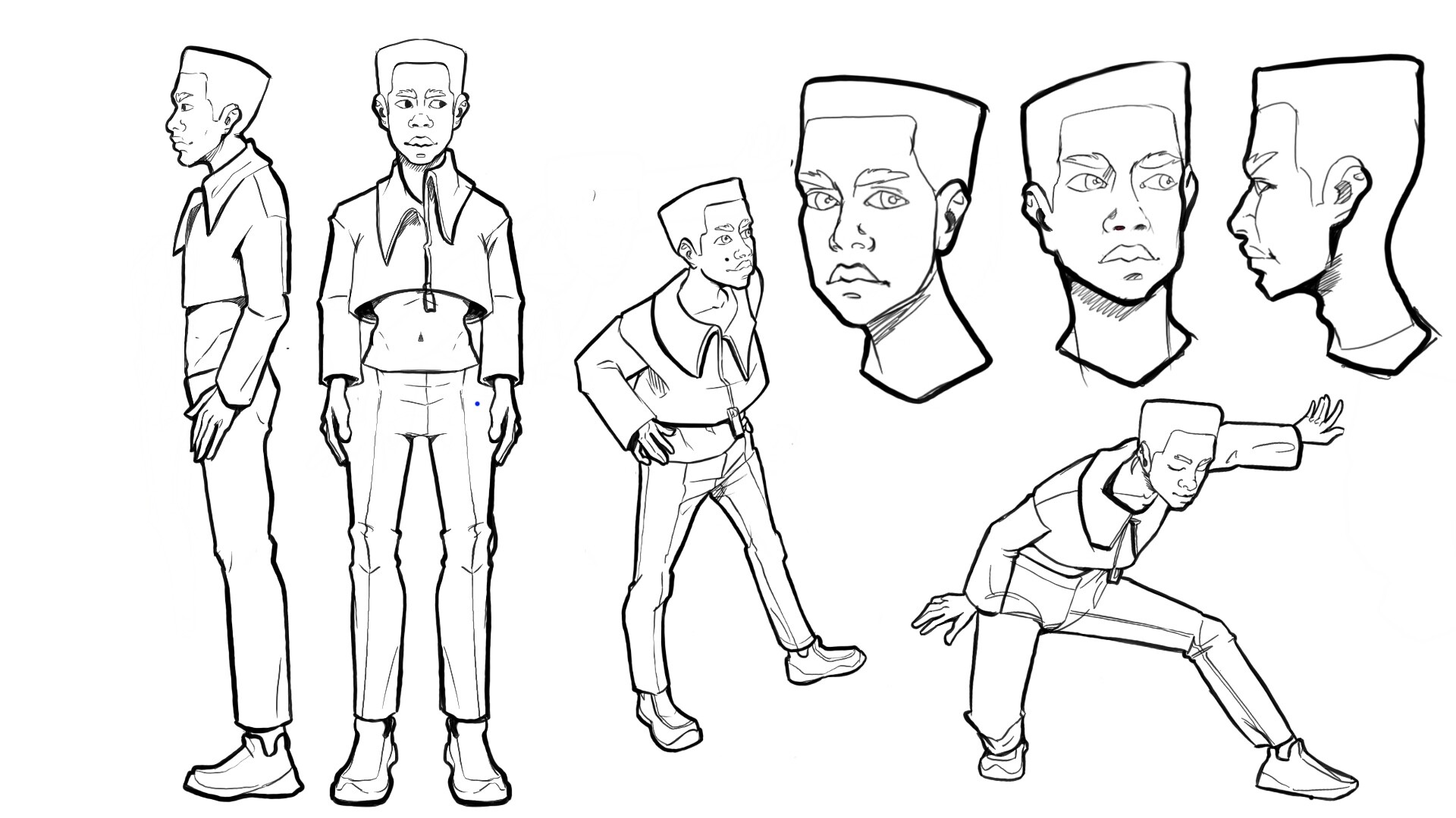 ArtStation - Practice character sheet