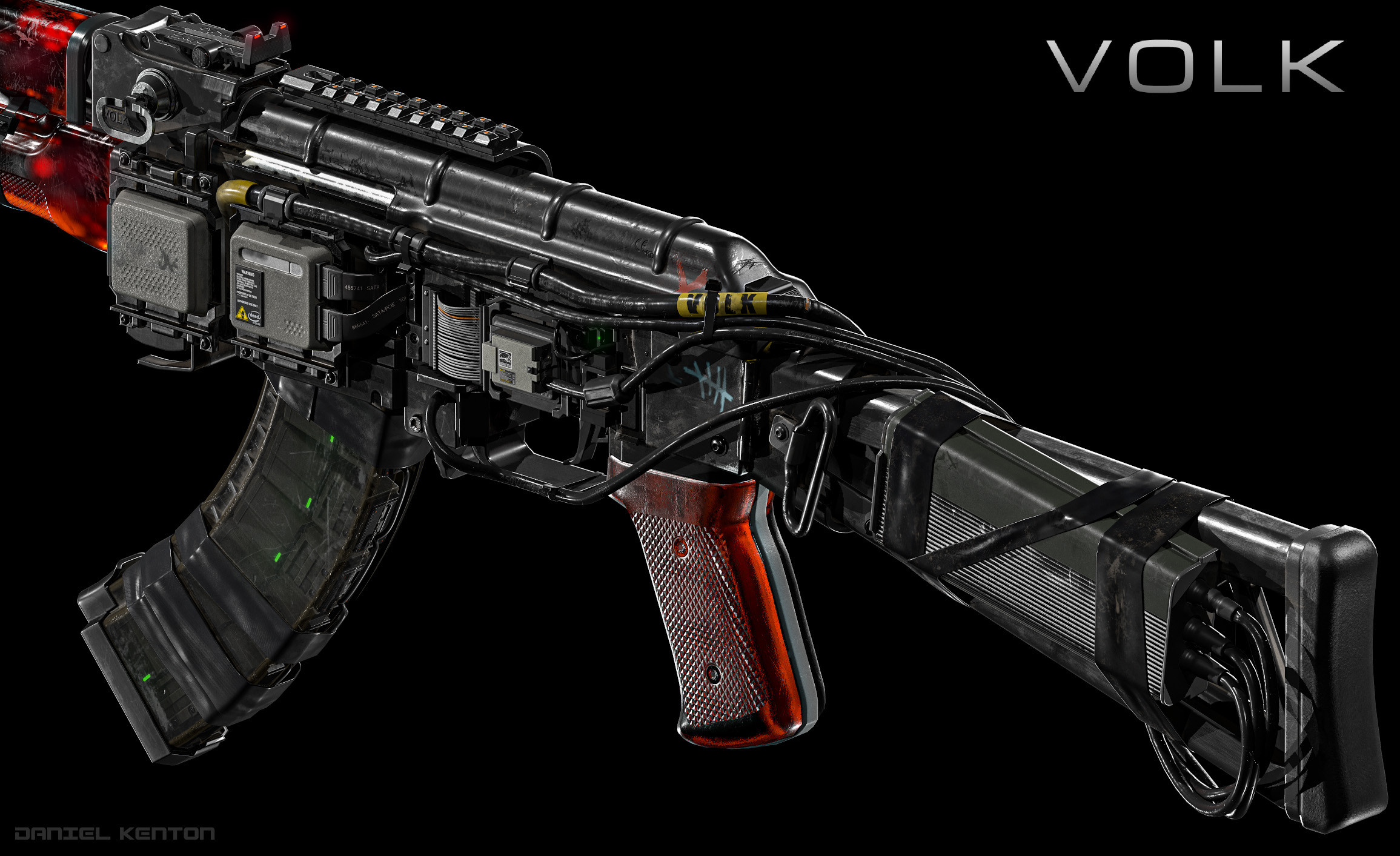 Dan Kenton - Infinite Warfare AK VOLK (fanart)