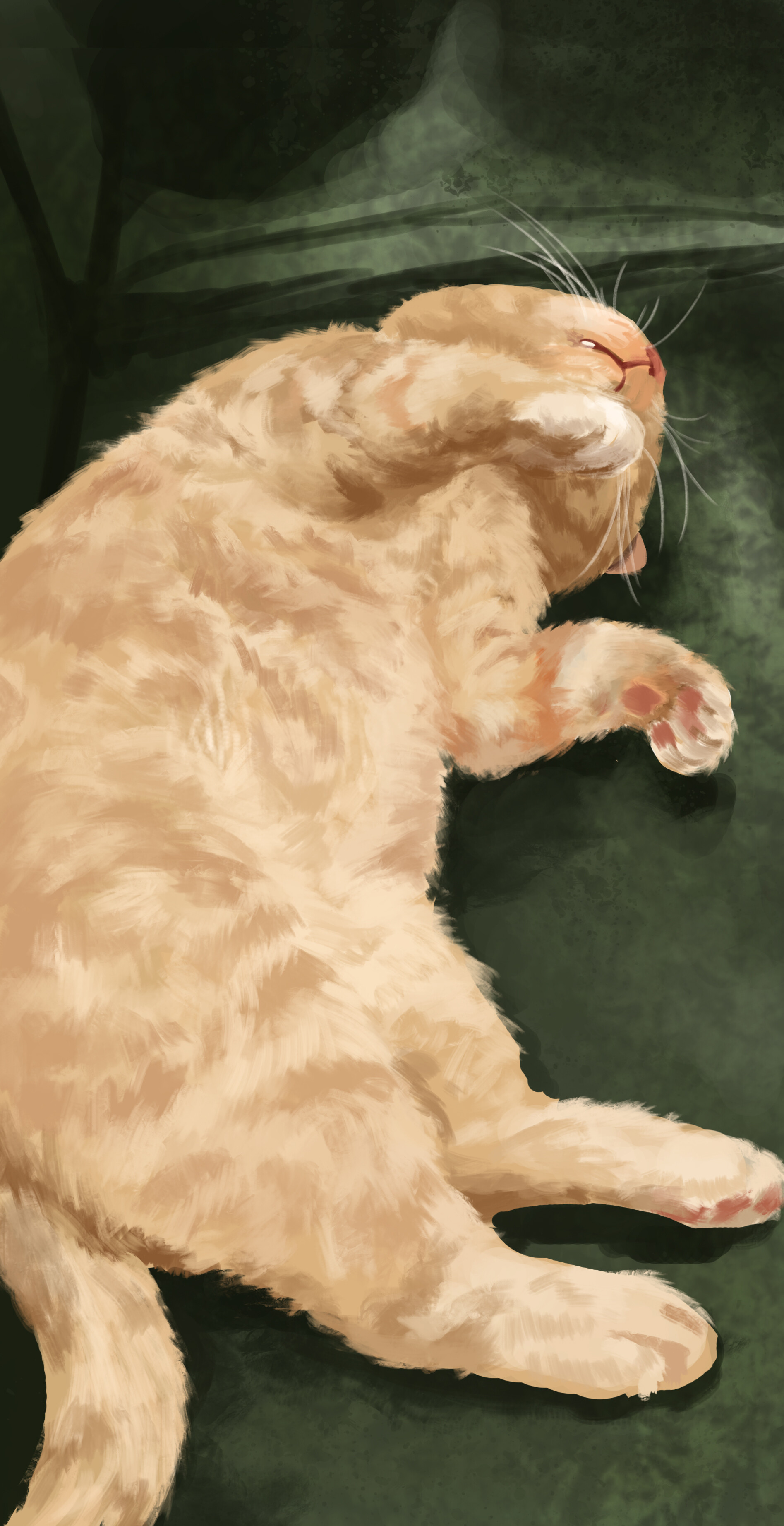 ArtStation - yellow cat