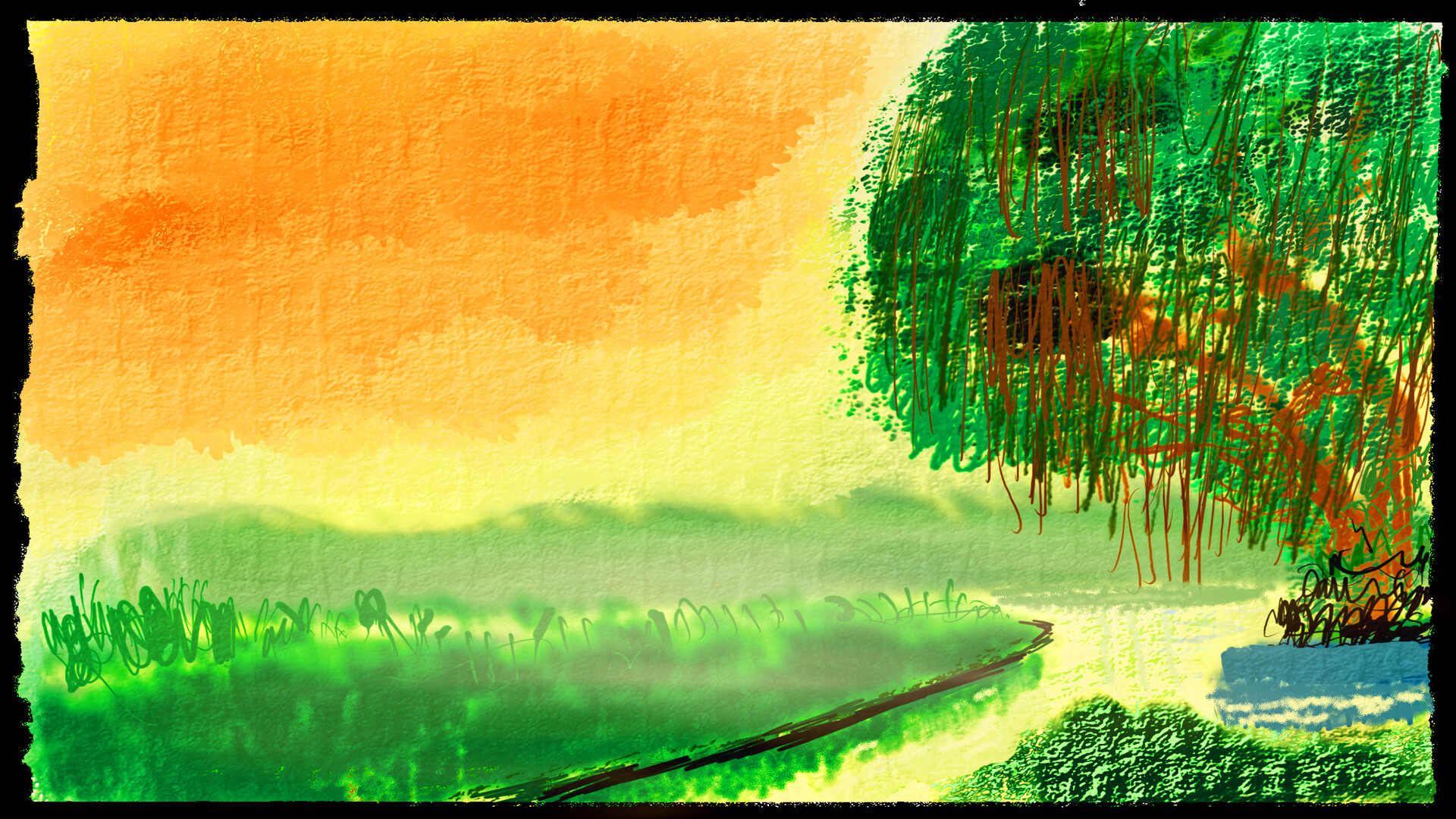 ArtStation - The Yellow River