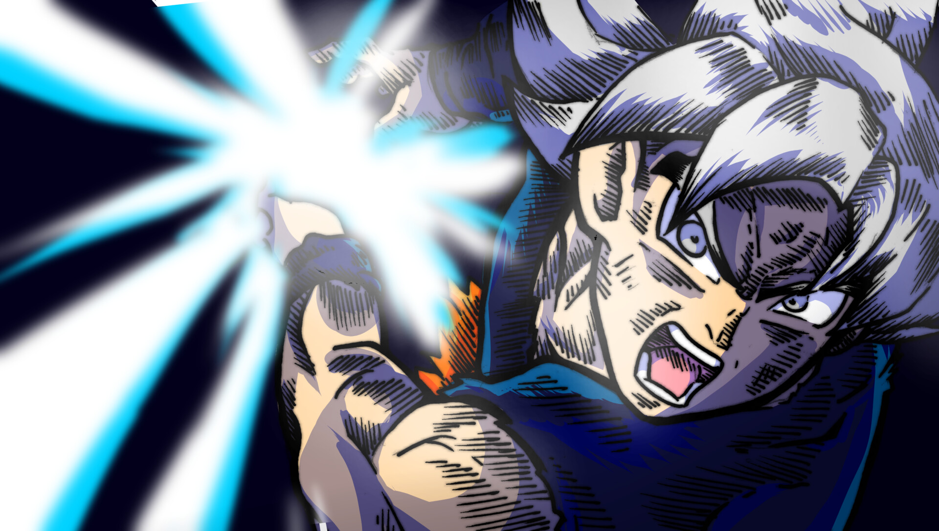 ArtStation - Goku ultra instinct2