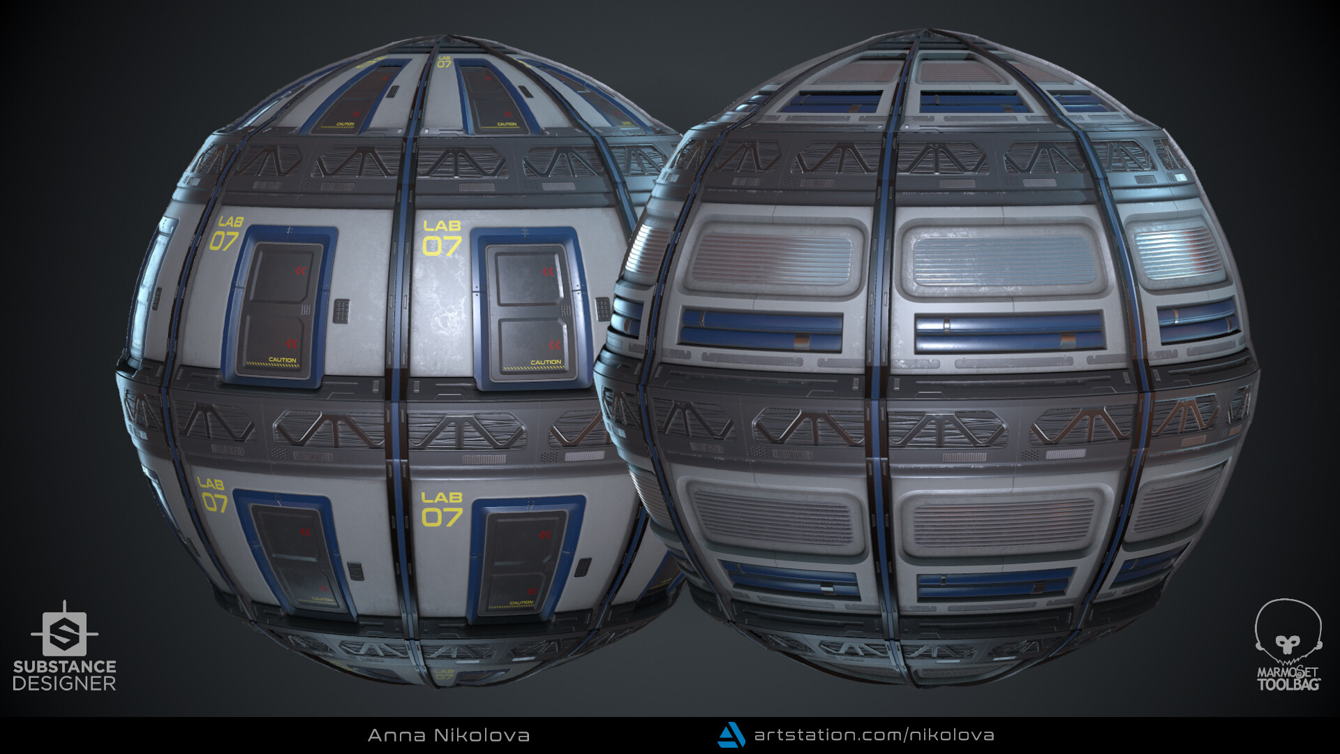 Anna Nikolova - Sci-fi Walls