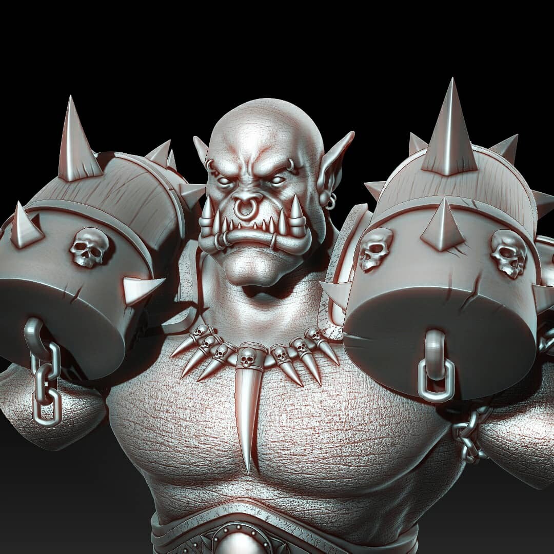ArtStation - Garrosh Hellscream from World of Warcraft