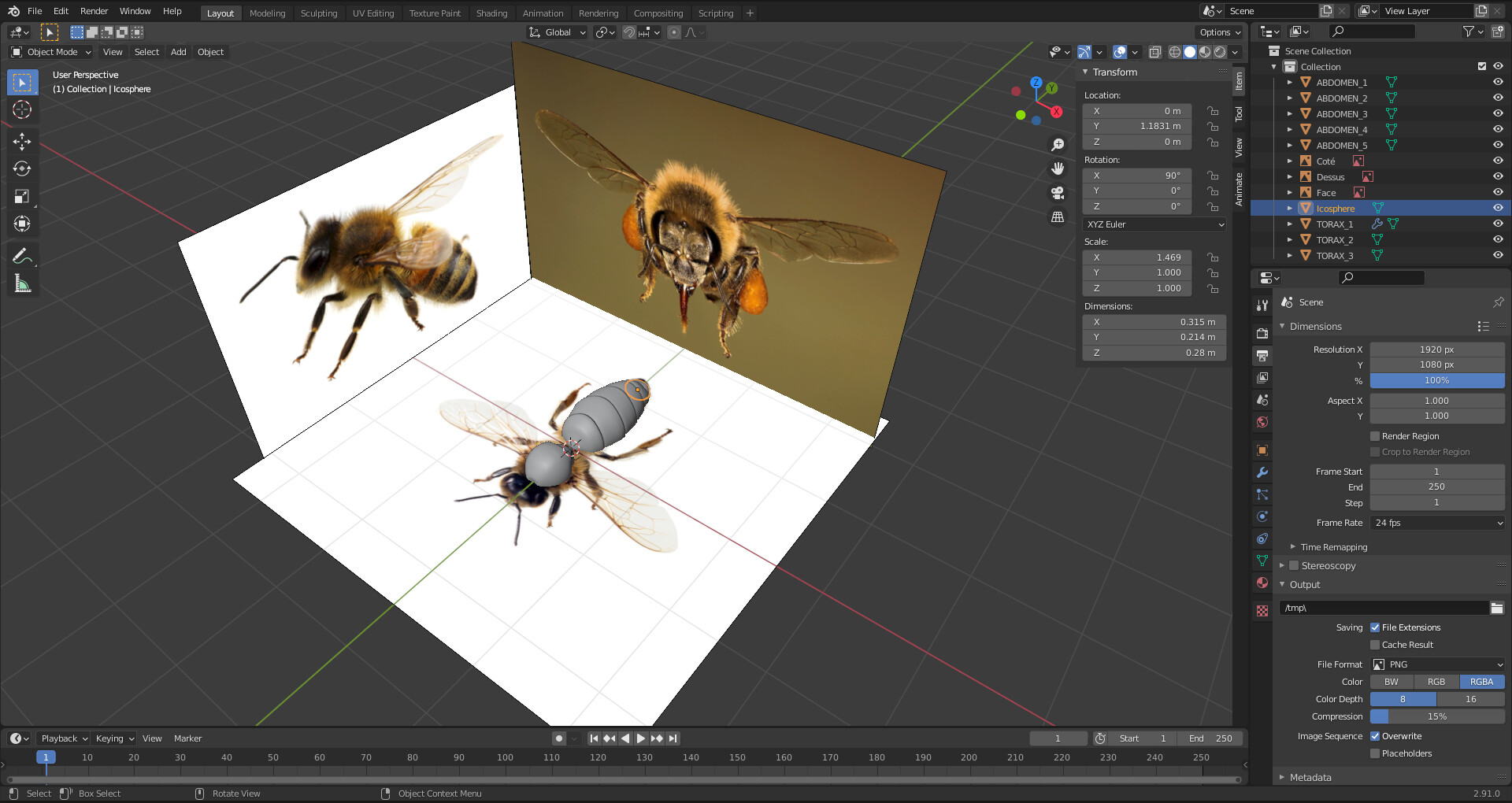 ArtStation - BEE (WIP)