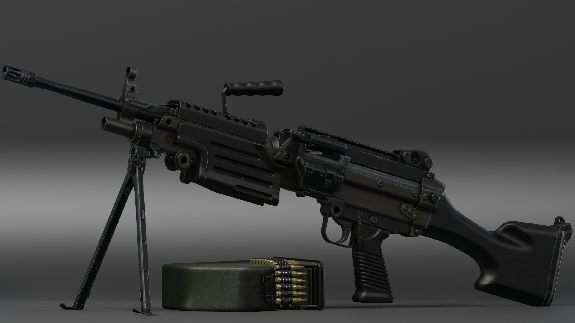 Nathan - M249 Third Person Animations