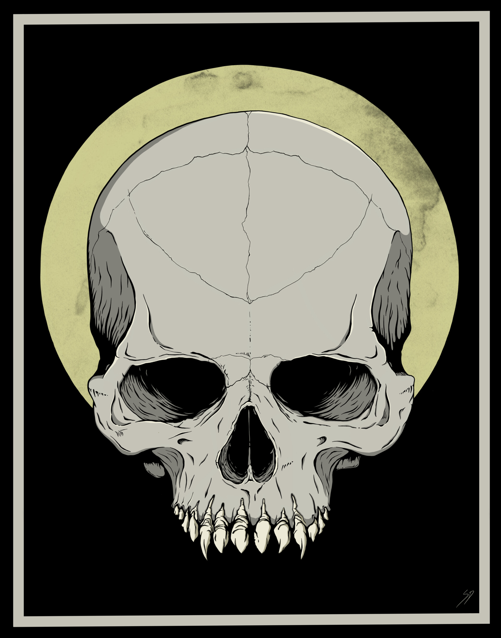 ArtStation - Skull Death Mask