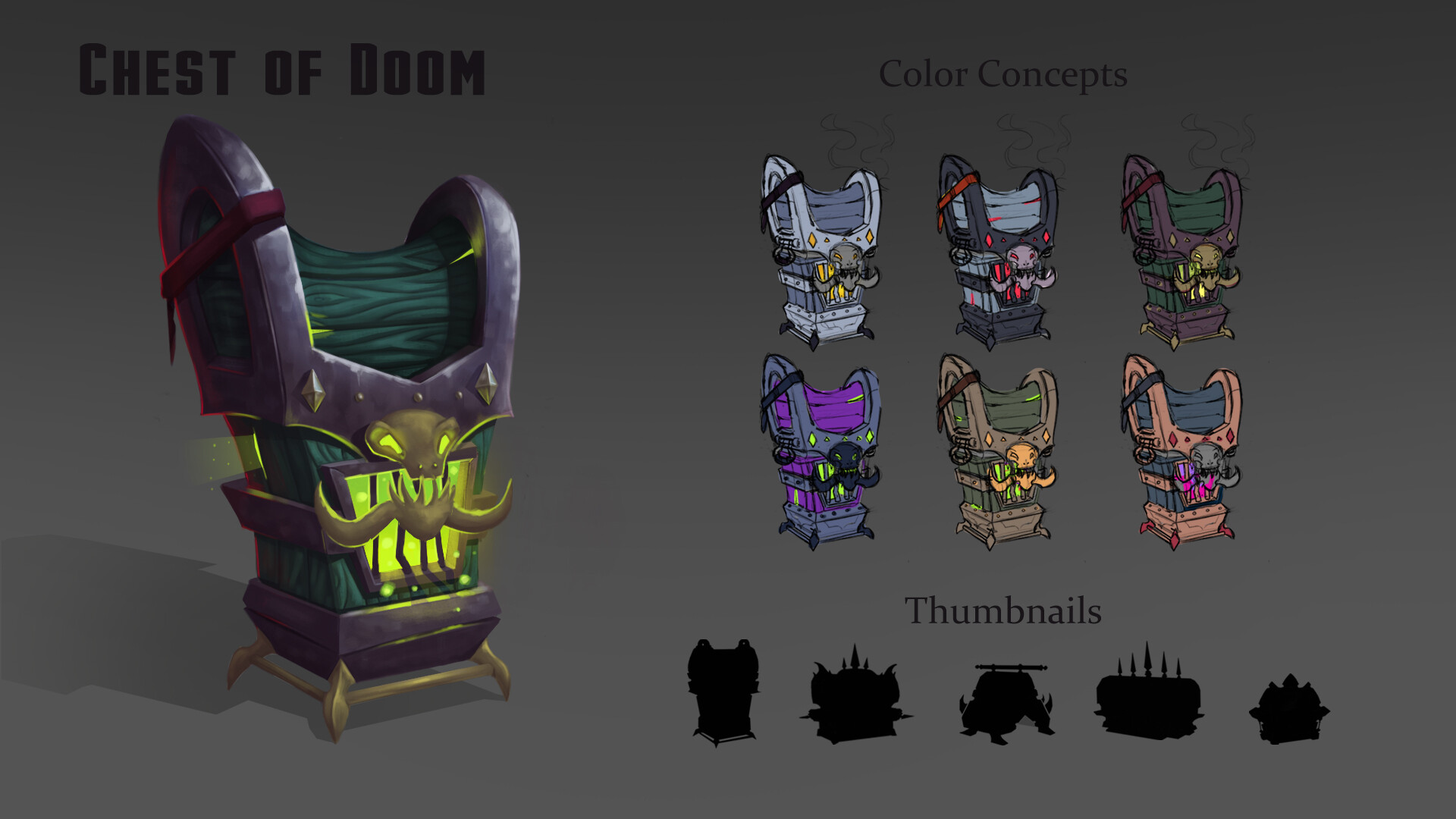 ArtStation - Chest of Doom