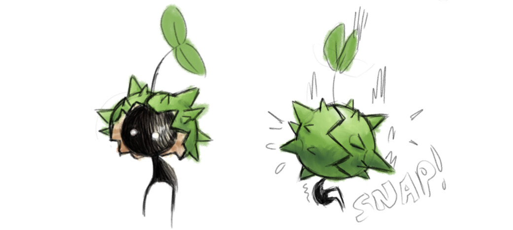 ArtStation - Chestnut Burr Sprite