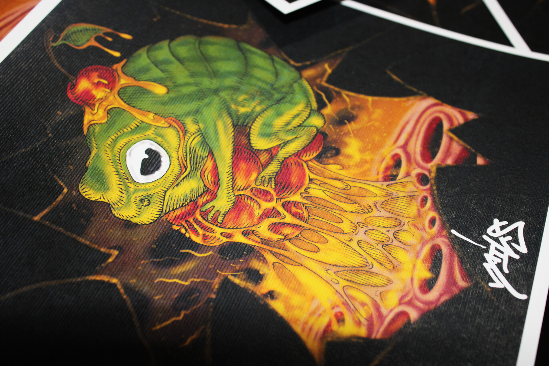 Amad Sabedini - "Blessed Frog" Prints available now