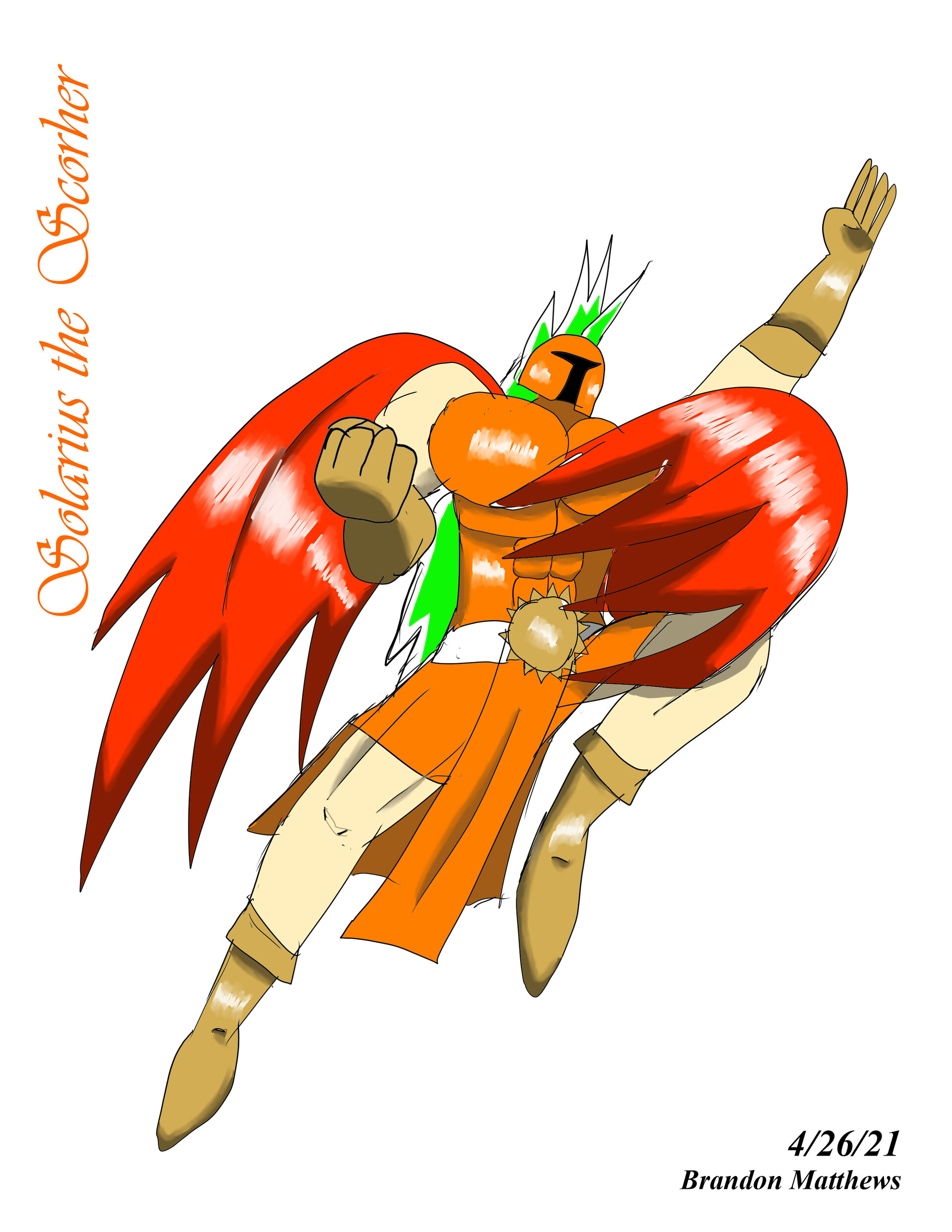 ArtStation - SCS - Solarius the Scorcher
