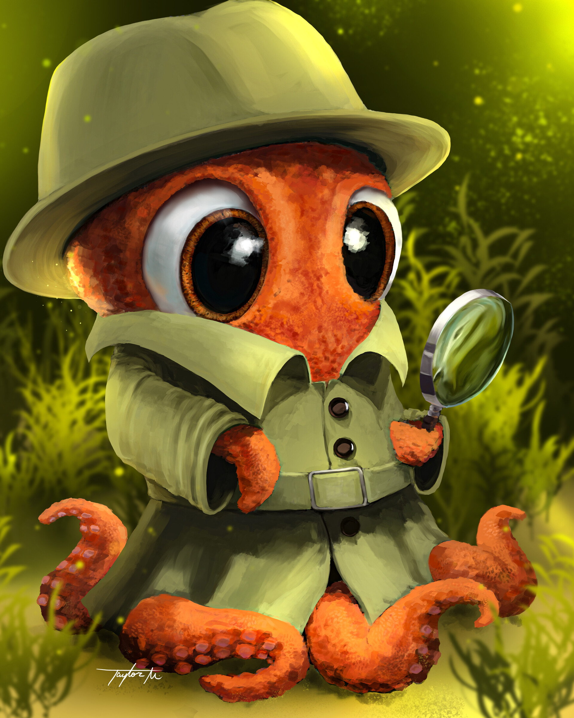 ArtStation - Octopus Detective