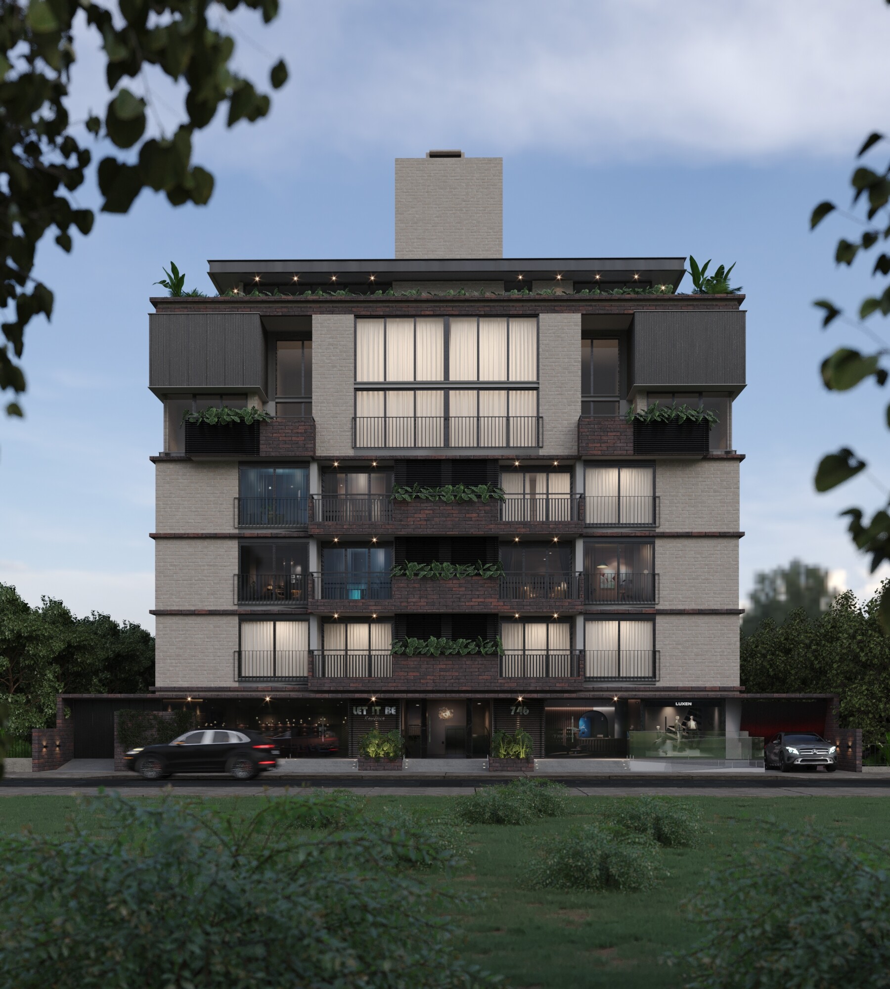 ArtStation - CGI - Residential Building
