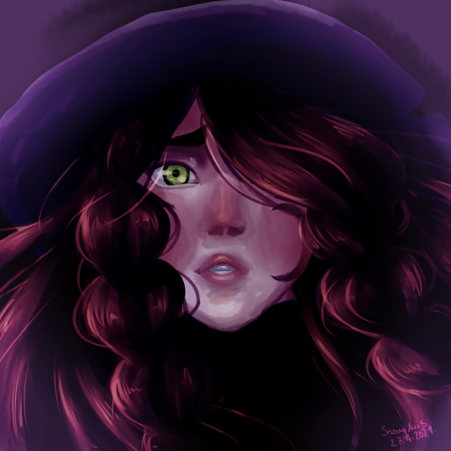 ArtStation - Stormy portrait