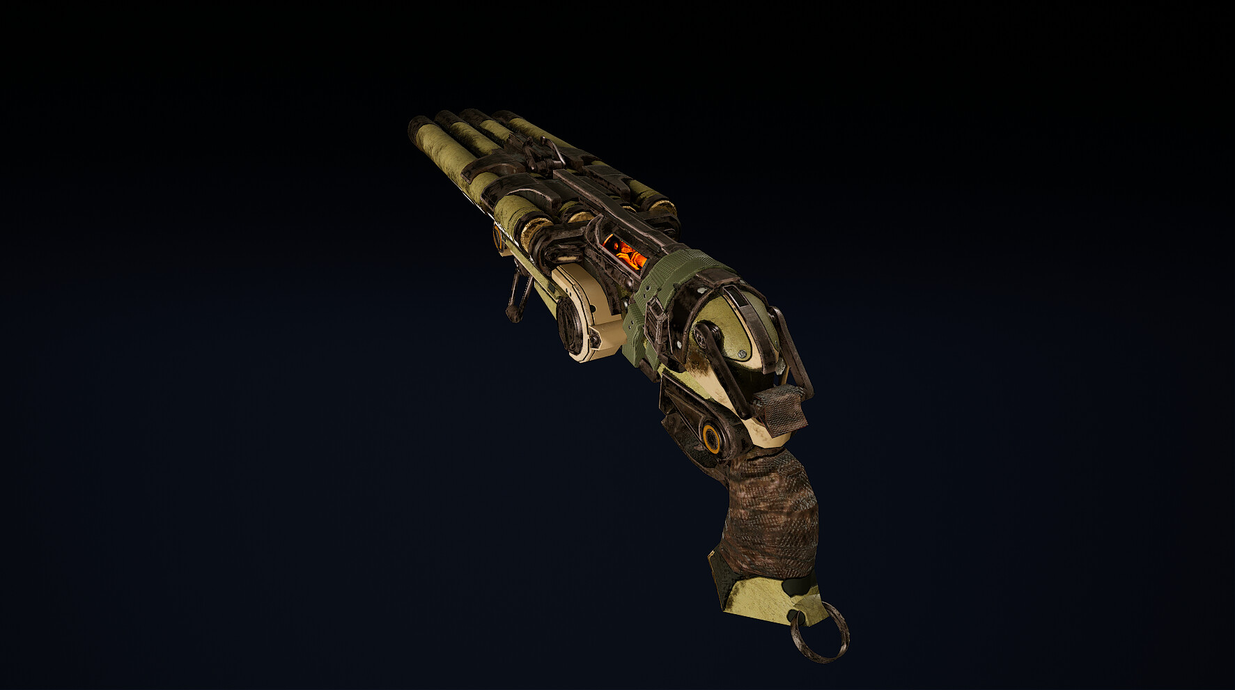 ArtStation - Boneduster - Hard Surface Weapon Study