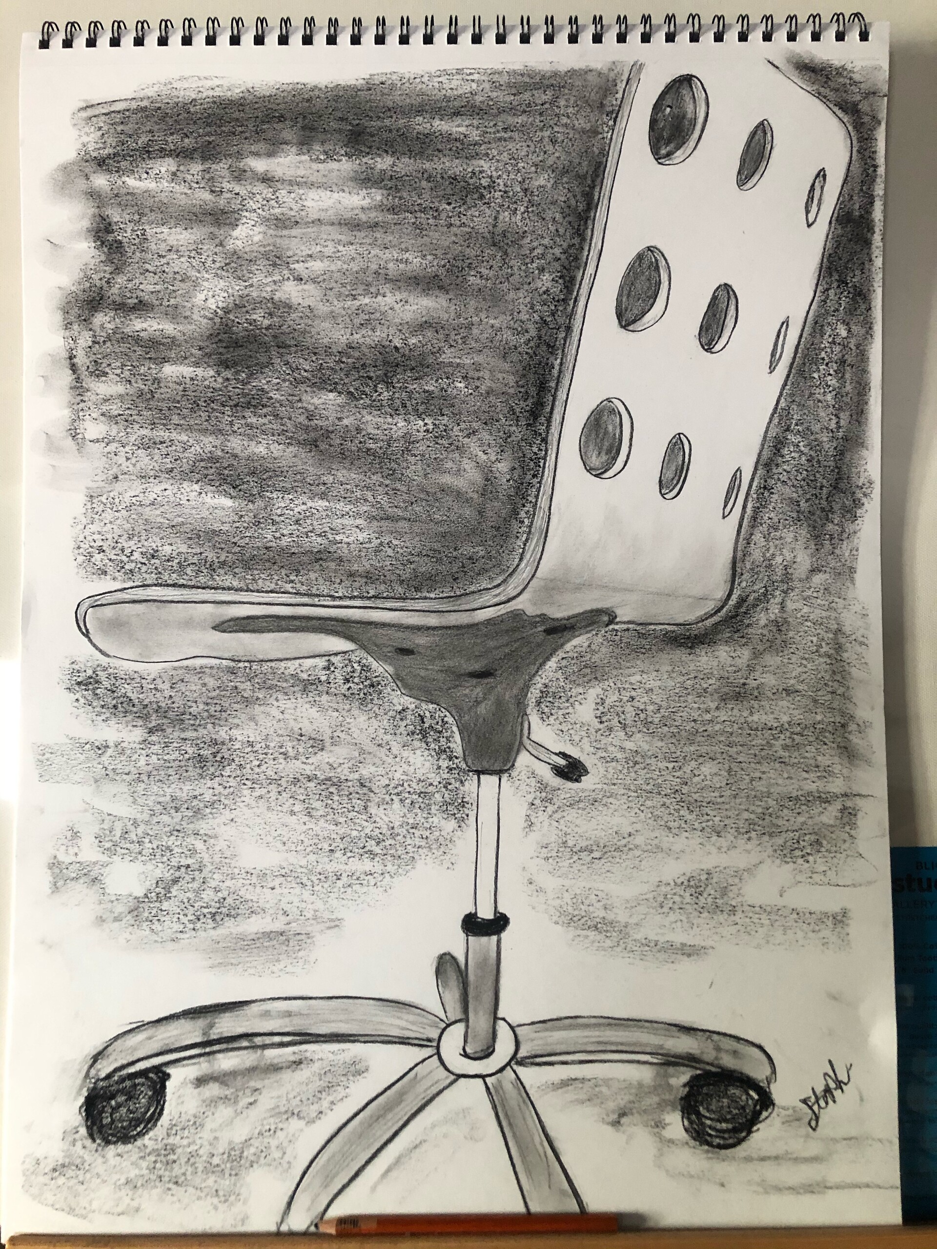 ArtStation - Still Life (Chair) Drawing